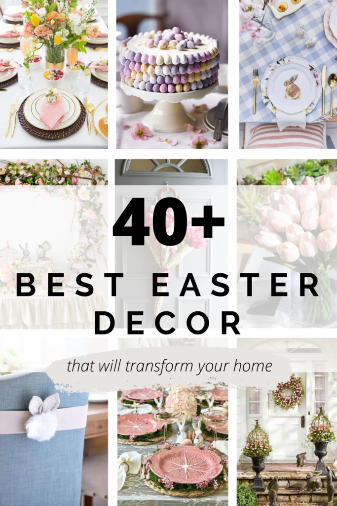 40+ Beautiful Easter Decorations that will transform your home - House ...