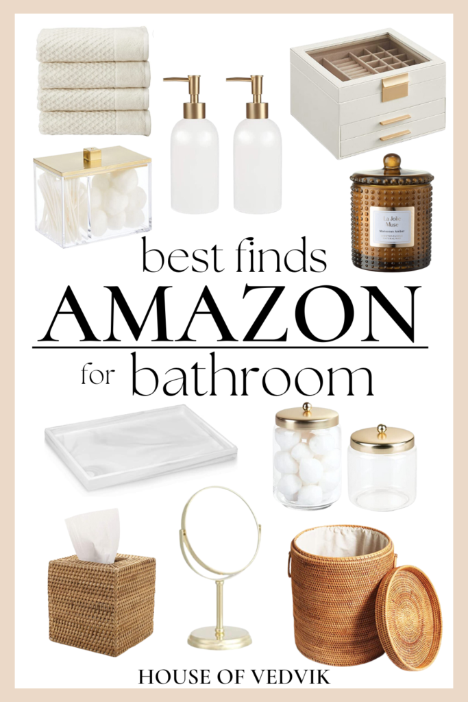 Amazing Amazon must haves for your bathroom - House of Vedvik
